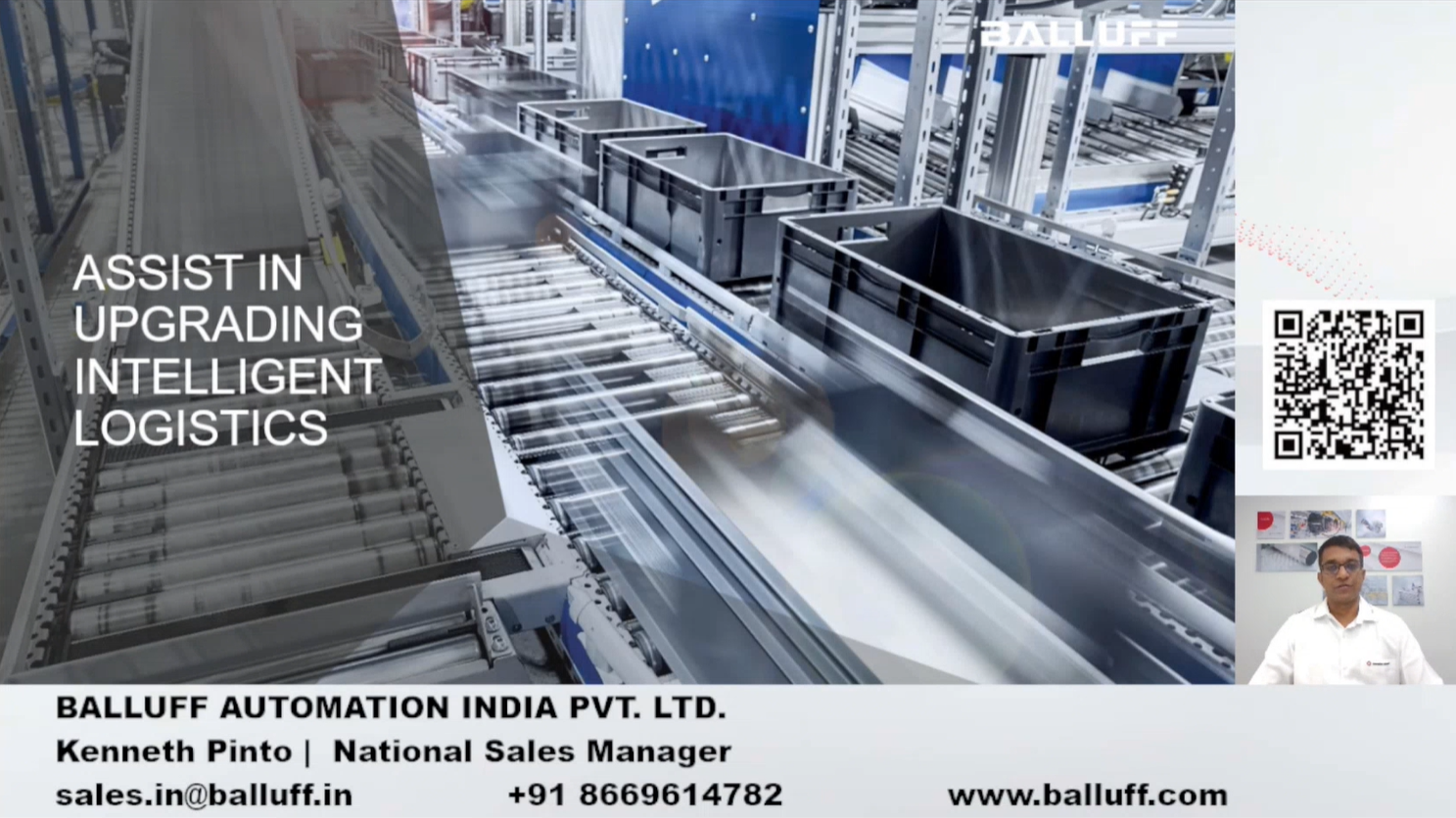 Upgrade to Smart Intralogistics with Balluff