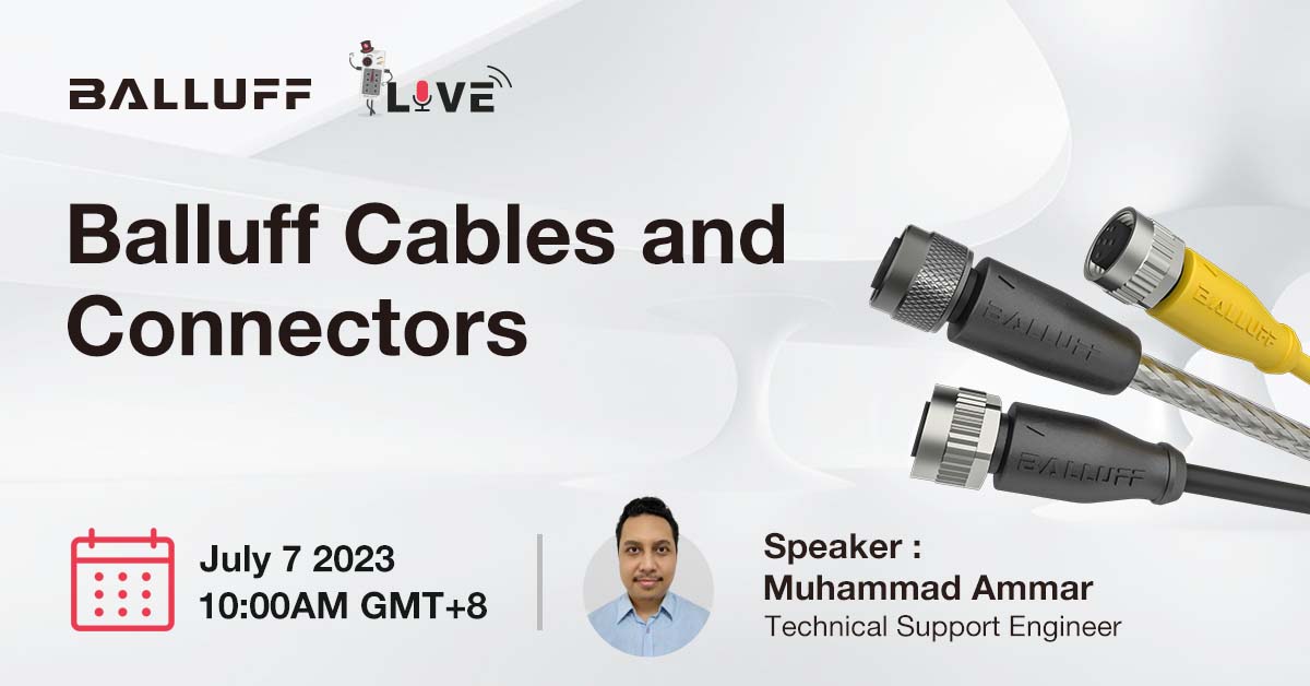 Balluff Cables and Connectors